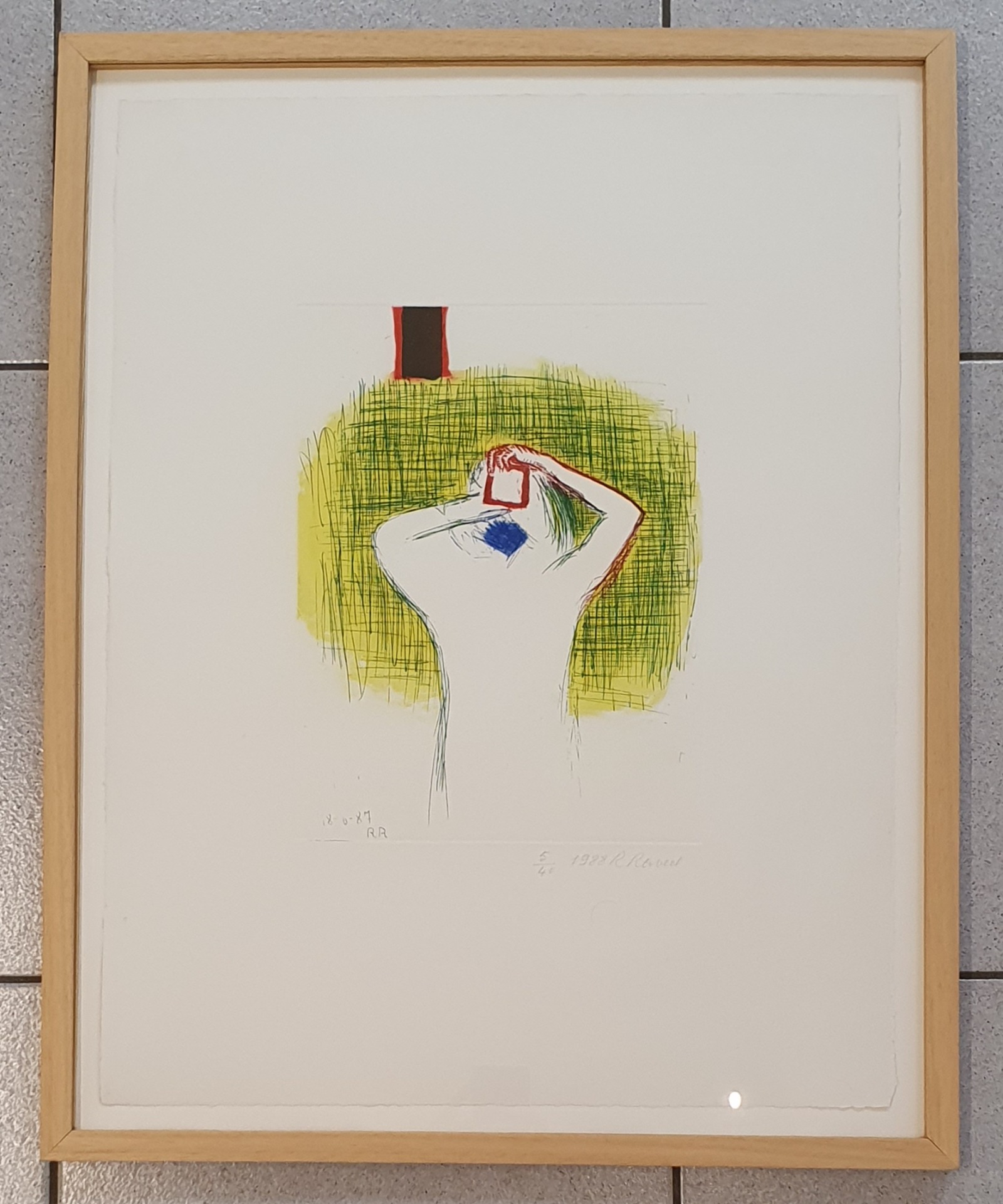 Roger Raveel :: Leie Art Gallery